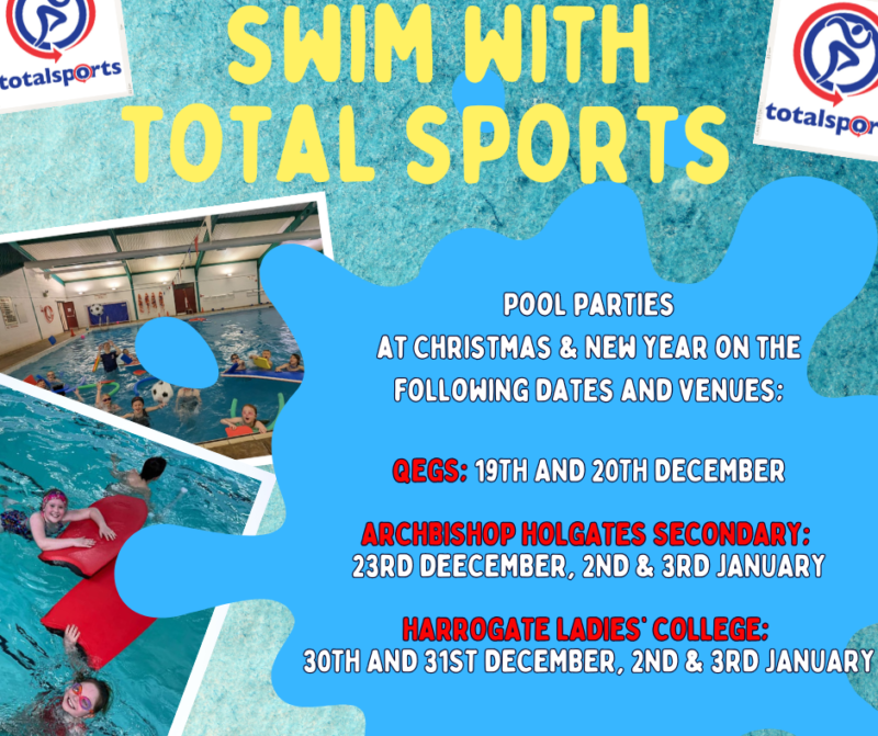 Holiday Club Swimming Activities - Total Sports Limited